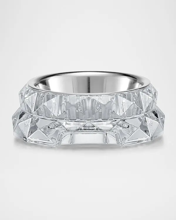 THE MARTHA, BY BACCARAT Louxor Crystal Pet Bowl - Clear