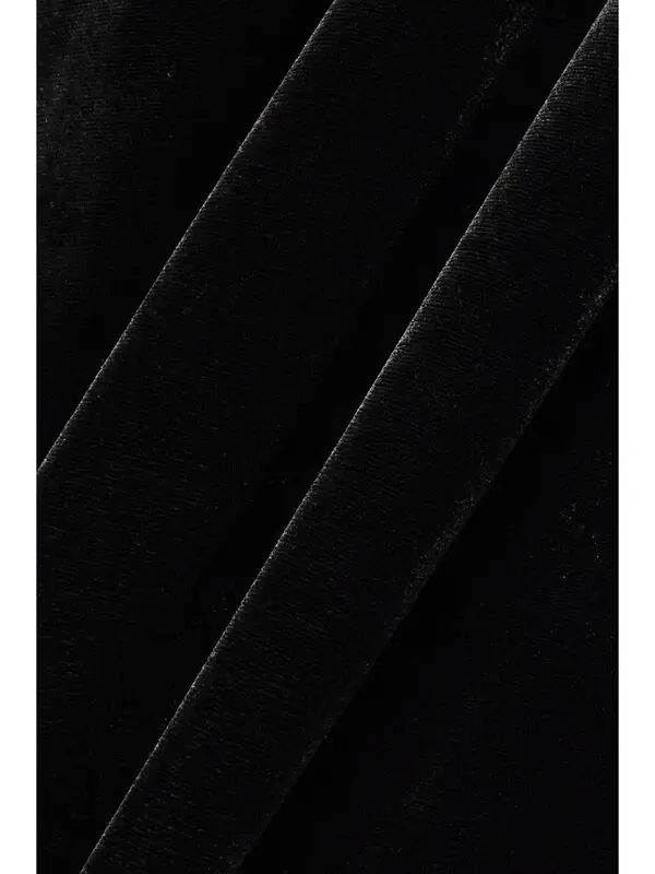Alessandra Rich Cutout Stretch-velvet Gown