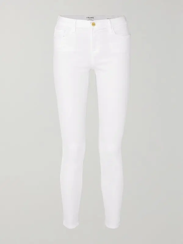 FRAME Le Color Mid-rise Skinny Jeans