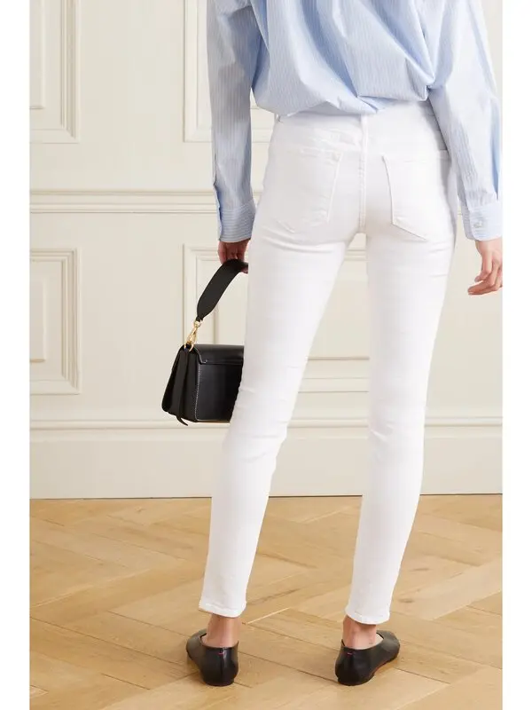 FRAME Le Color Mid-rise Skinny Jeans