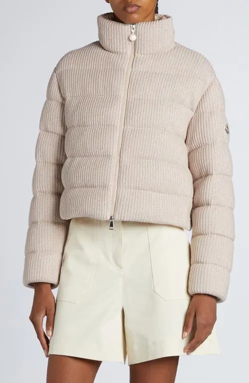 Moncler Thoiry Down Puffer Jacket - Pink