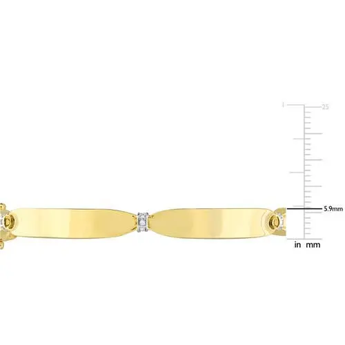 JULIANNA B. Diamond Bangle 14k Gold - Two-tone