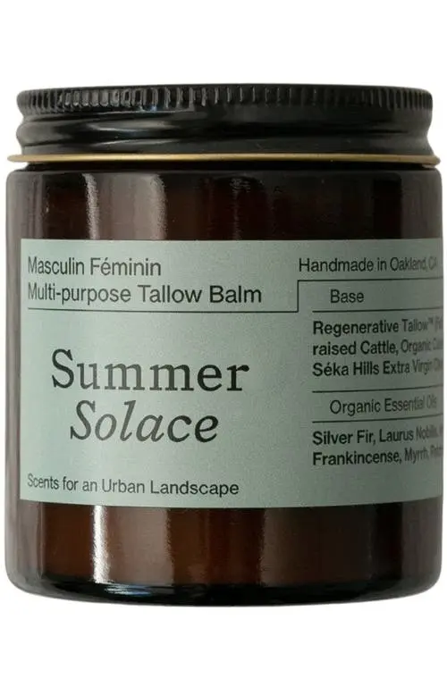 SUMMER SOLACE TALLOW Masculin Féminin Regenerative Tallow Balm - Dark Blue