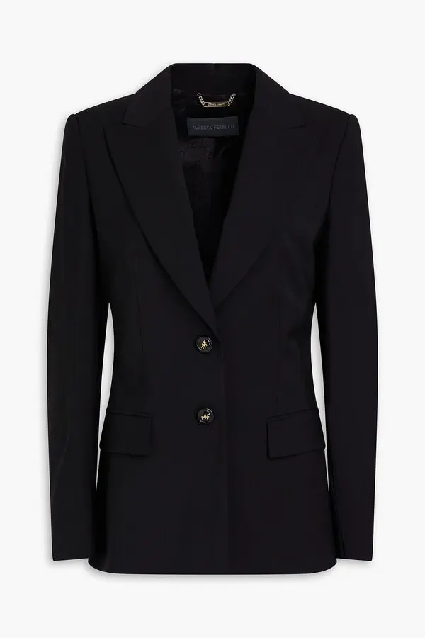 Alberta Ferretti Wool-blend Blazer