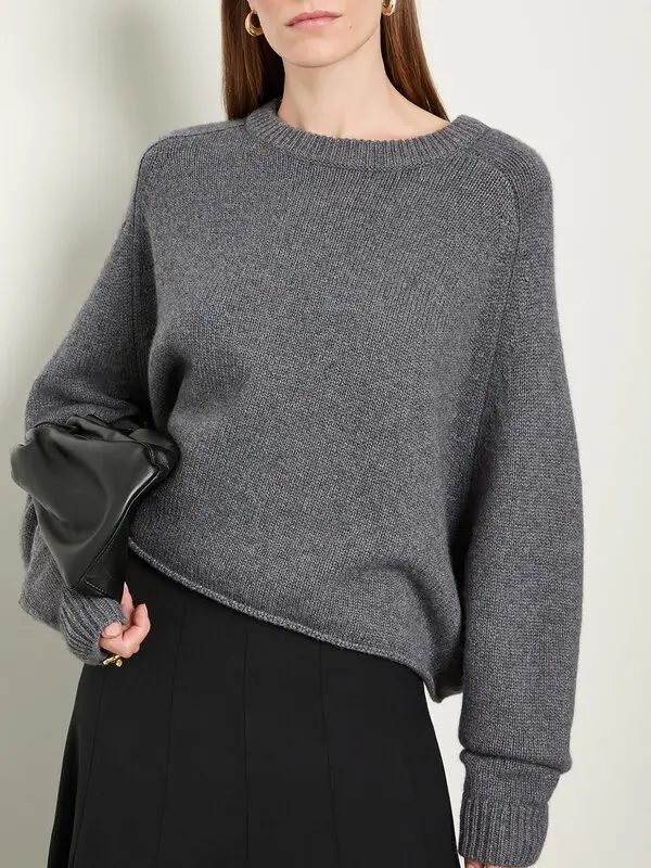 LISA YANG Karine Sweater - Graphite