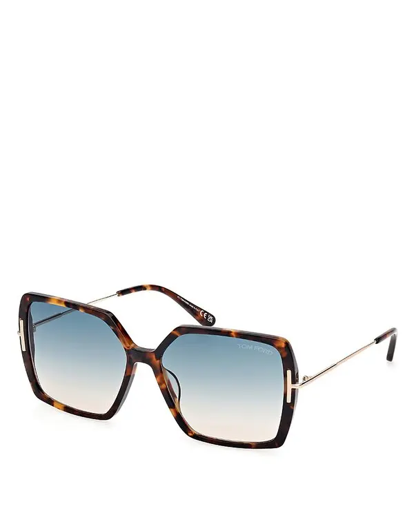 TOM FORD Butterfly Sunglasses - Havana/green