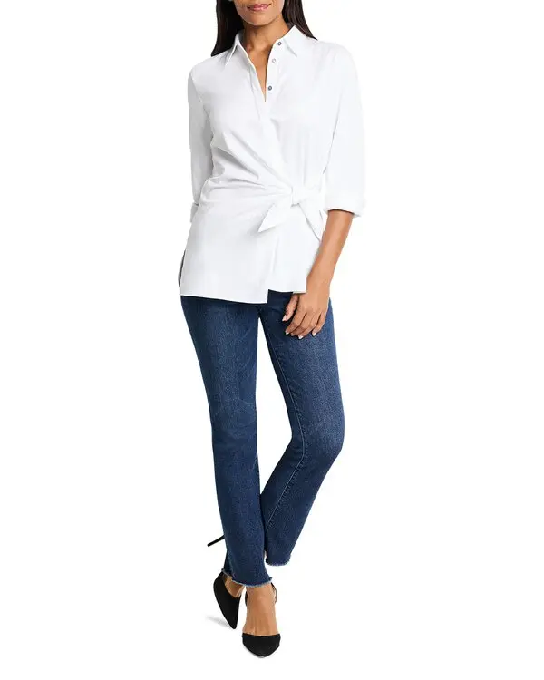 NIC+ZOE Side Tie Shirt