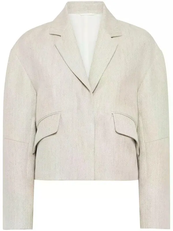 Brunello Cucinelli Monili-trimmed Blazer