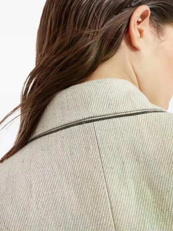 Brunello Cucinelli Monili-trimmed Blazer