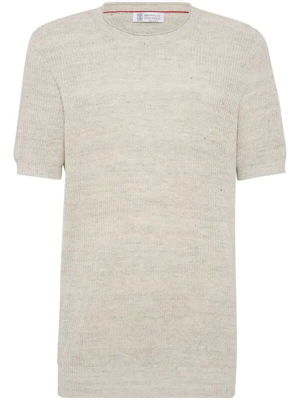 Brunello Cucinelli Knitted T-shirt