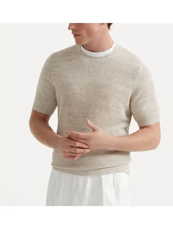 Brunello Cucinelli Knitted T-shirt