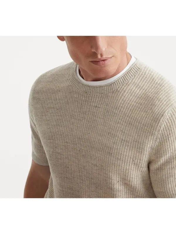 Brunello Cucinelli Knitted T-shirt