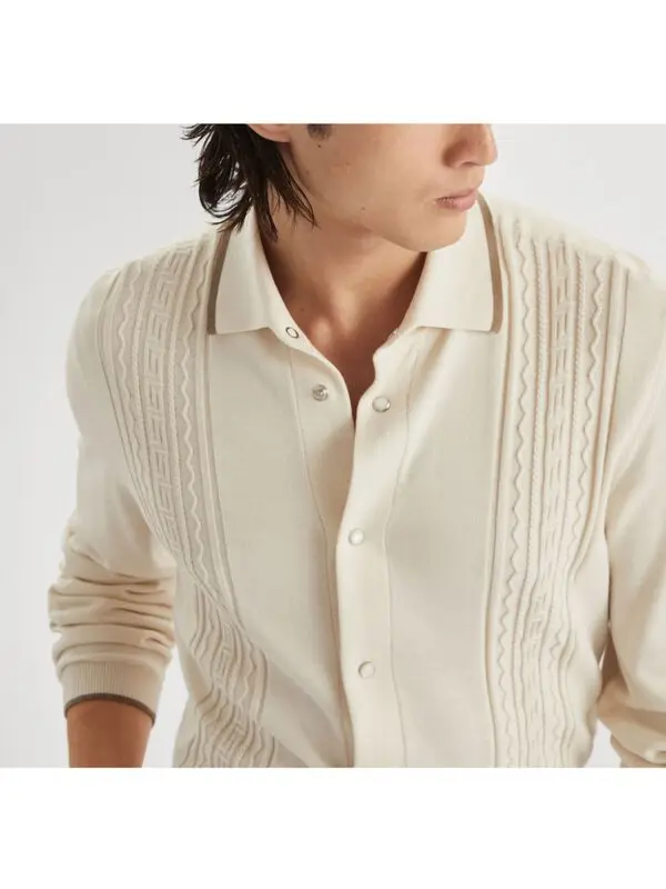 Brunello Cucinelli Knitted Shirt