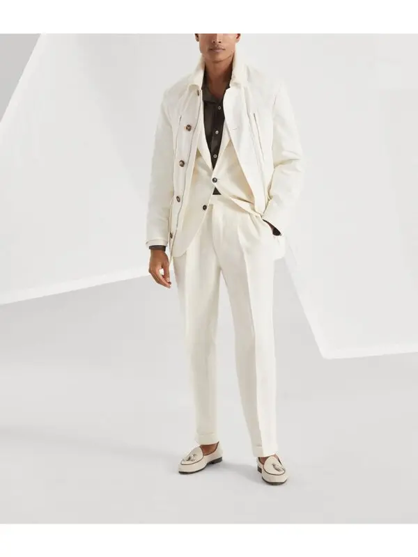 Brunello Cucinelli Twill Blazer