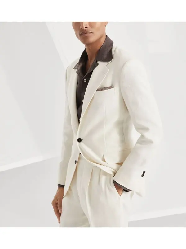 Brunello Cucinelli Twill Blazer