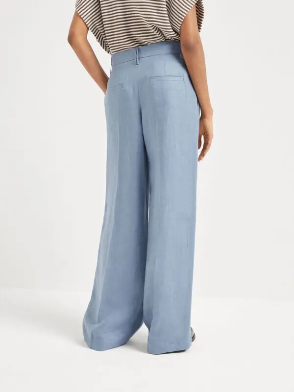 Brunello Cucinelli Pleated Trousers - Blue