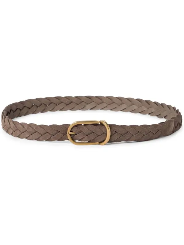 Brunello Cucinelli Leather Belt - Brown