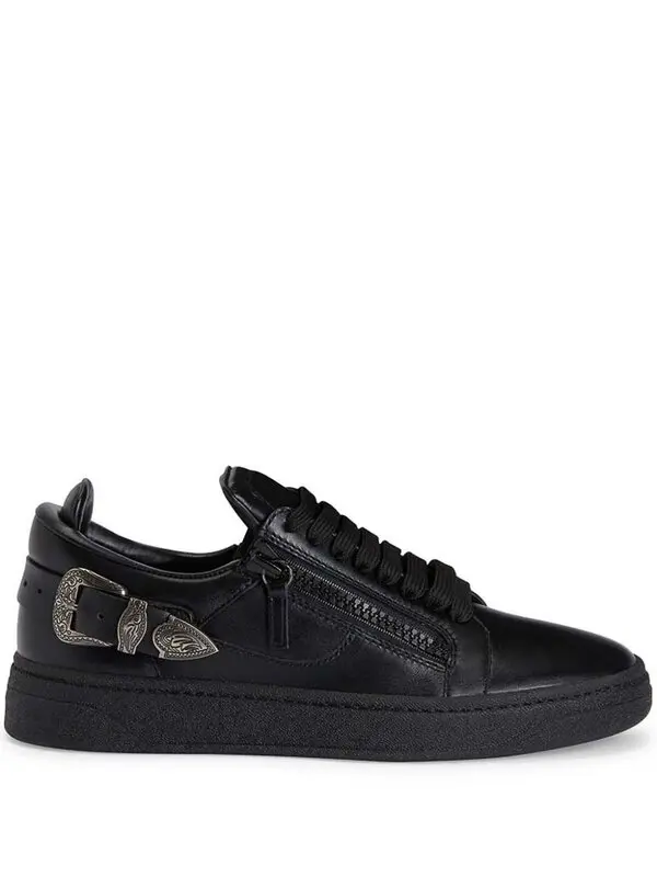 GIUSEPPE ZANOTTI Gz94 Deluxe Double-zip Low-top Sneakers