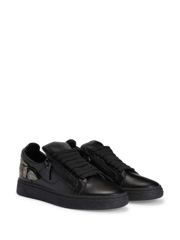 GIUSEPPE ZANOTTI Gz94 Deluxe Double-zip Low-top Sneakers