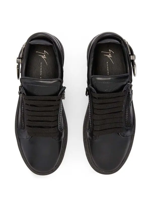 GIUSEPPE ZANOTTI Gz94 Deluxe Double-zip Low-top Sneakers
