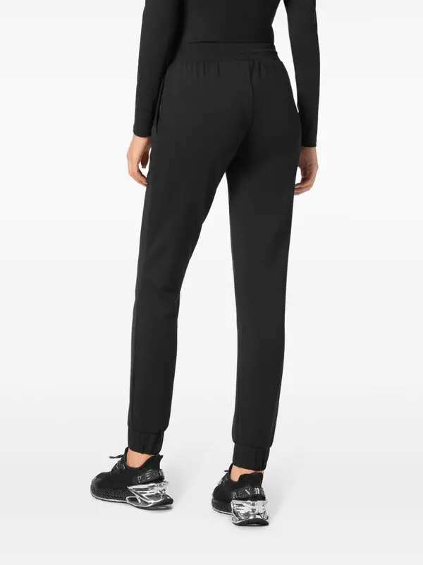 PLEIN SPORT Logo-print Track Pants - Black