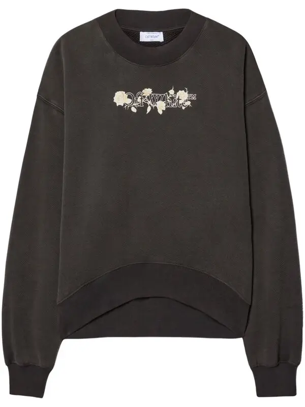 Off-White Bookish Roses Sweatshirt