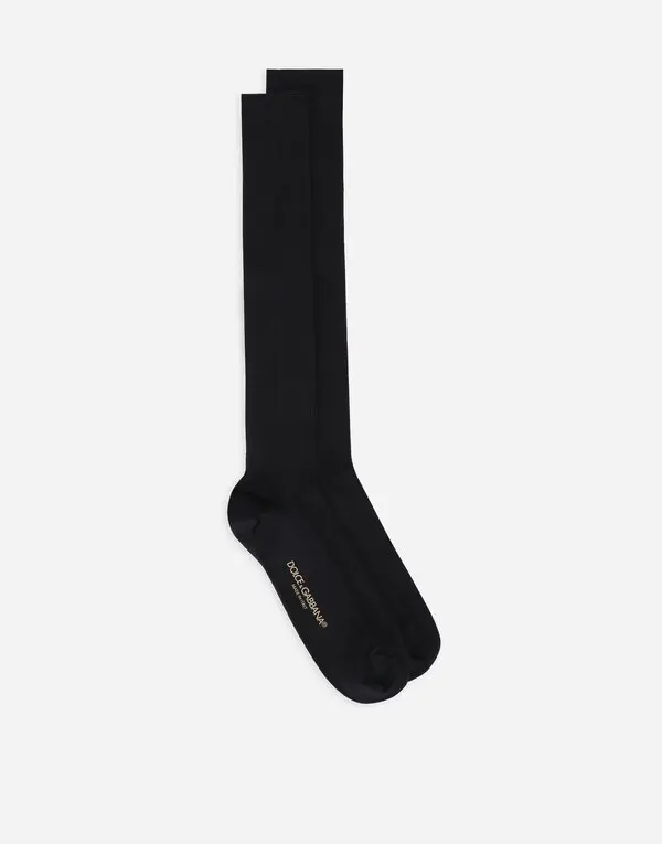 Dolce & Gabbana Calf Length Socks - Blue