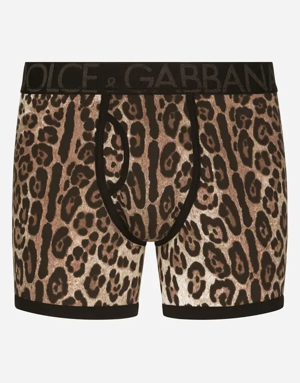 Dolce & Gabbana Boxer Lungo - Animal Print