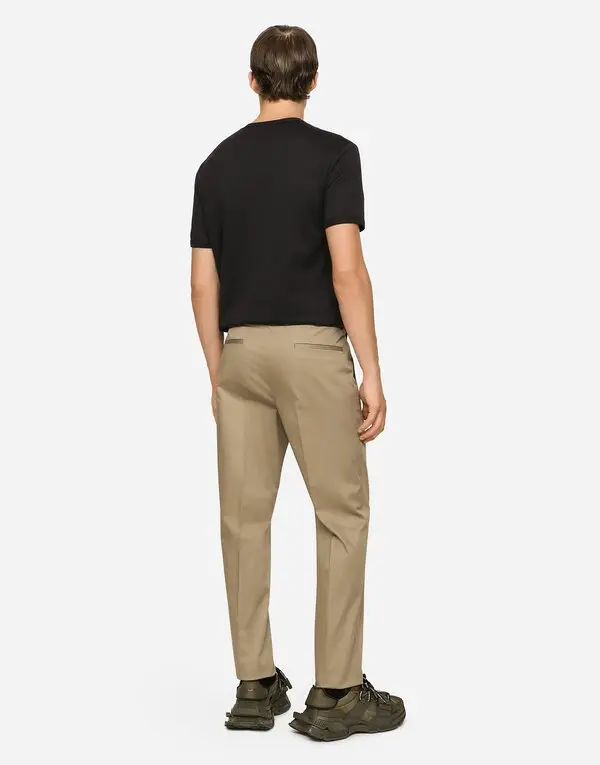 Dolce & Gabbana Wool And Silk Tailored Pants