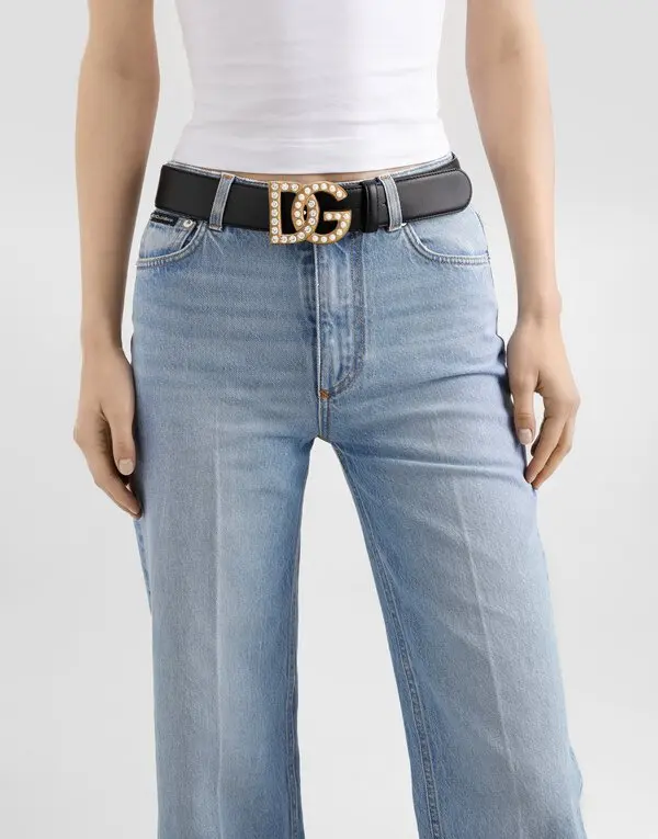 Dolce & Gabbana Logo Belt
