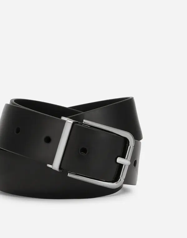 Dolce & Gabbana Brushed Calfskin Belt