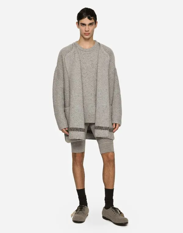 Dolce & Gabbana Fine-rib Cotton Singlet - Grey