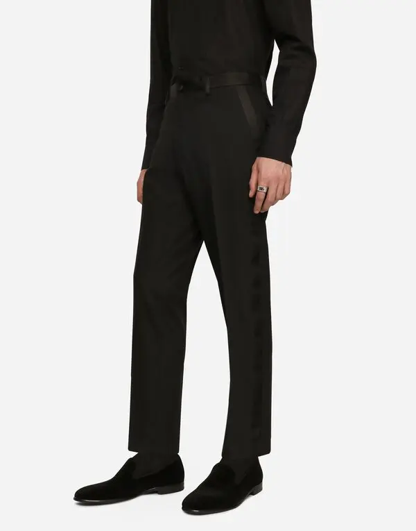 Dolce & Gabbana Stretch Tuxedo Pants