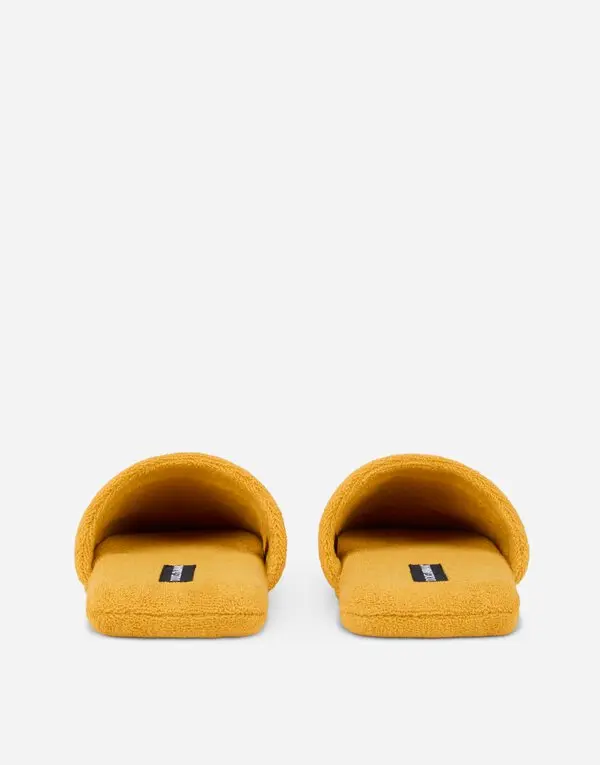 Dolce & Gabbana Cotton Terry Slippers - Multicolor