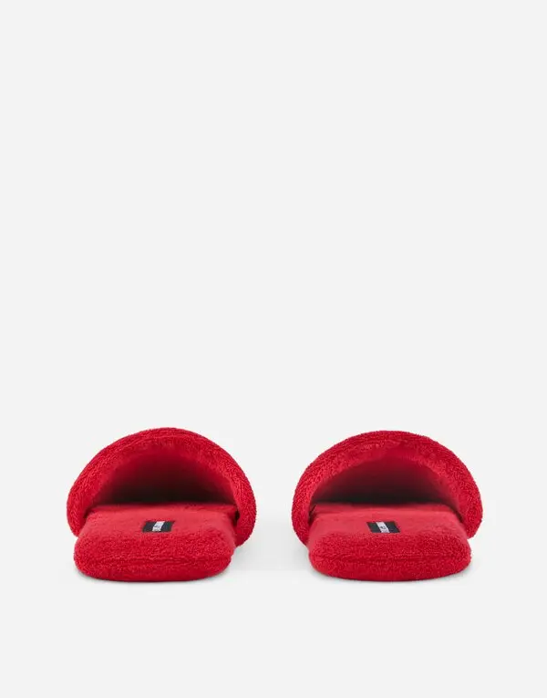 Dolce & Gabbana Cotton Terry Slippers - Multicolor