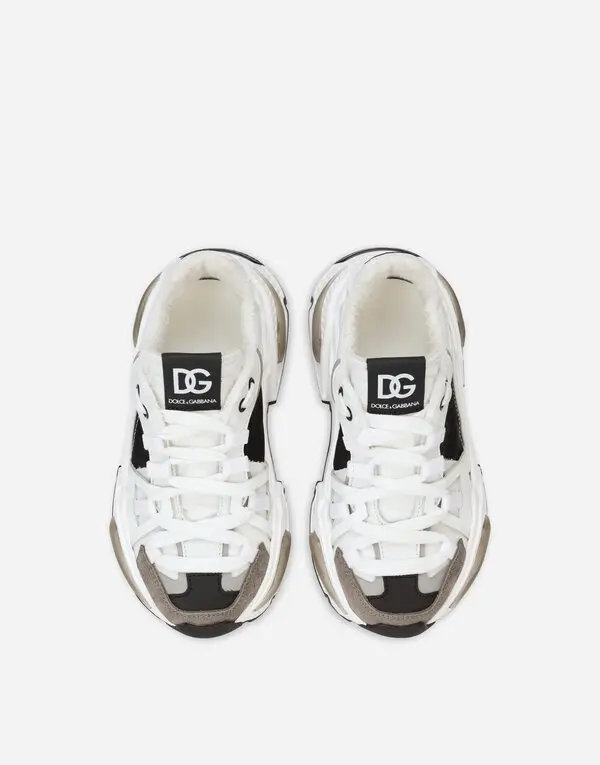 Dolce & Gabbana Airmaster Mixed-material Sneakers - Multicolor