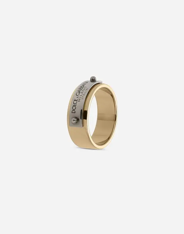Dolce & Gabbana Logo Ring - Gold