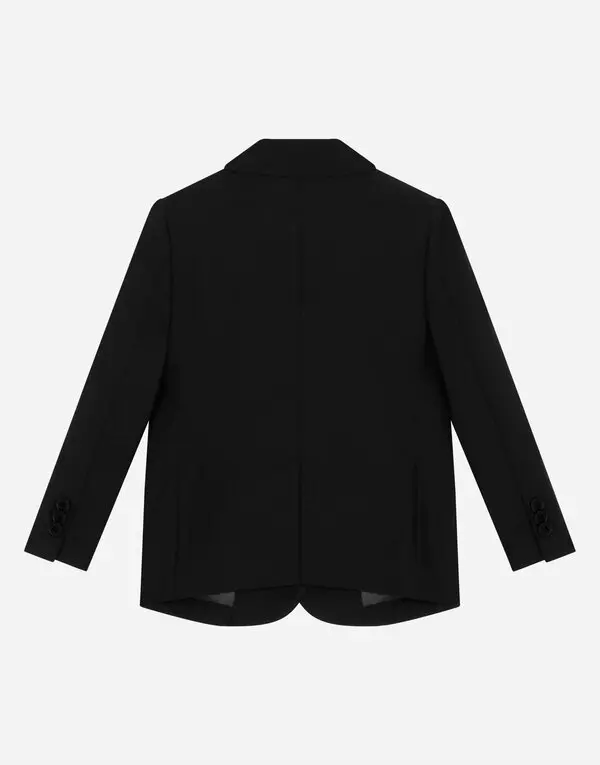 Dolce & Gabbana Single-breasted Woolen Jacket
