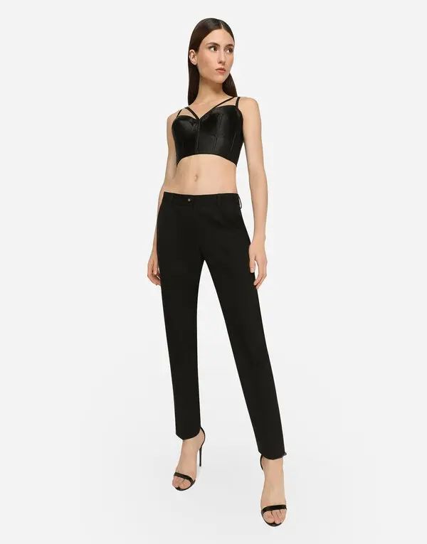 Dolce & Gabbana Stretch Wool Pants