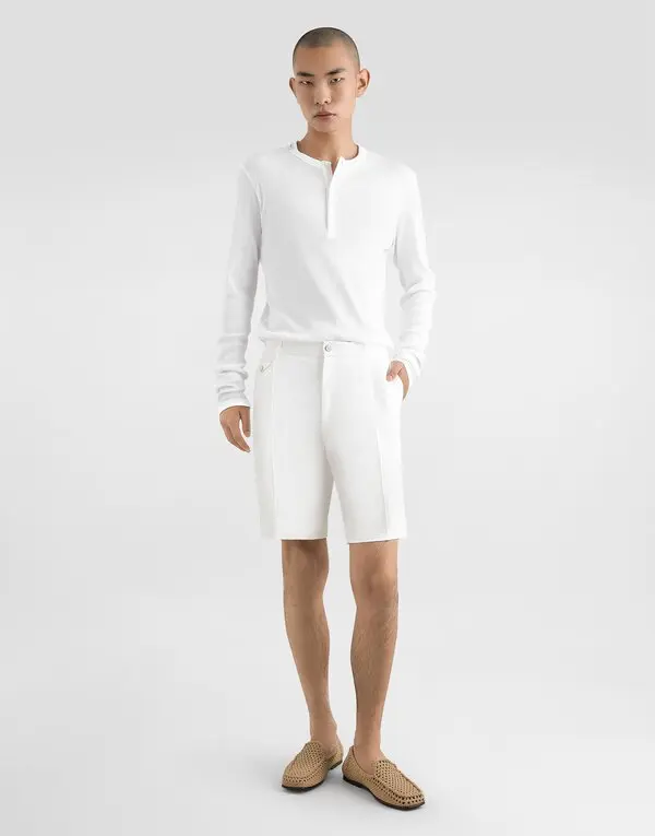 Dolce & Gabbana Tailored Linen Shorts