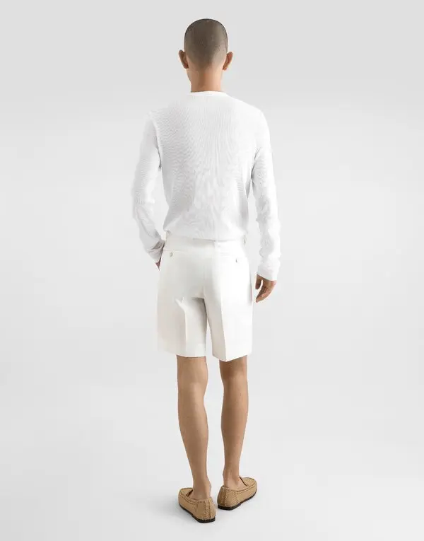 Dolce & Gabbana Tailored Linen Shorts
