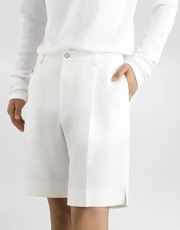 Dolce & Gabbana Tailored Linen Shorts