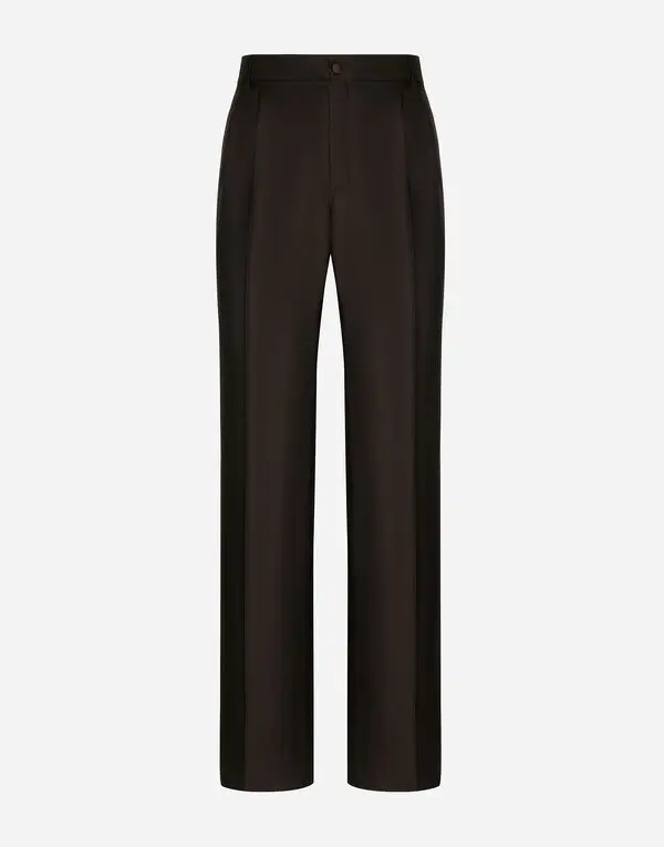 Dolce & Gabbana Tailored Silk Pants