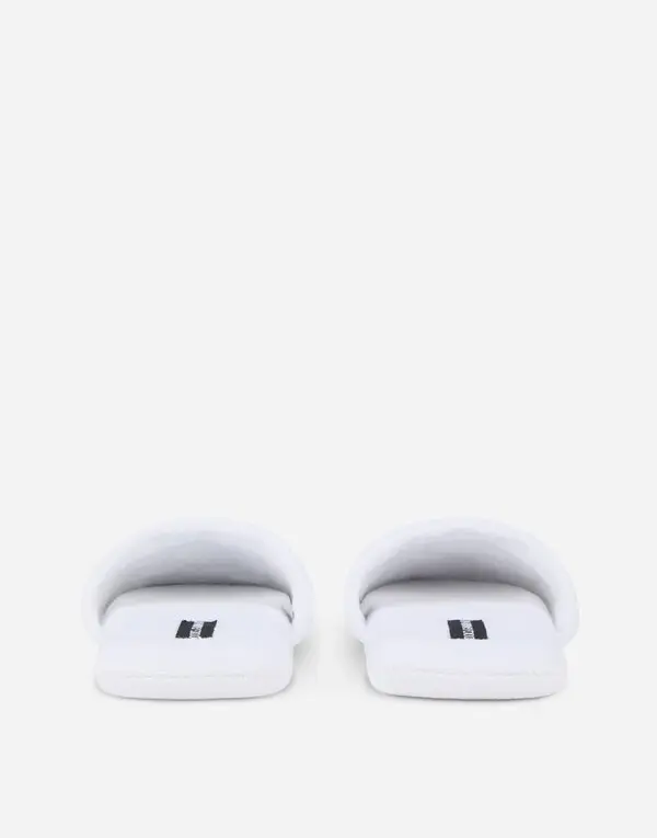 Dolce & Gabbana Cotton Terry Slippers - Multicolor