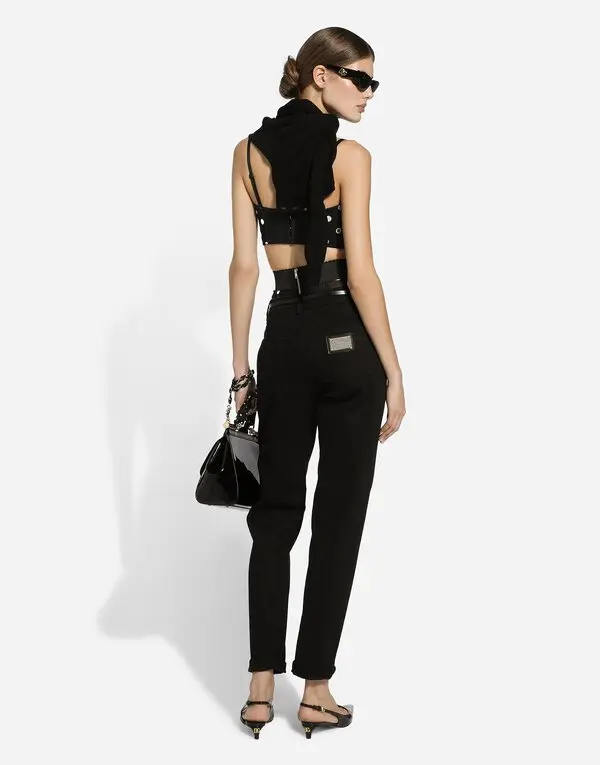 Dolce & Gabbana Boyfriend Jeans - Multicolor