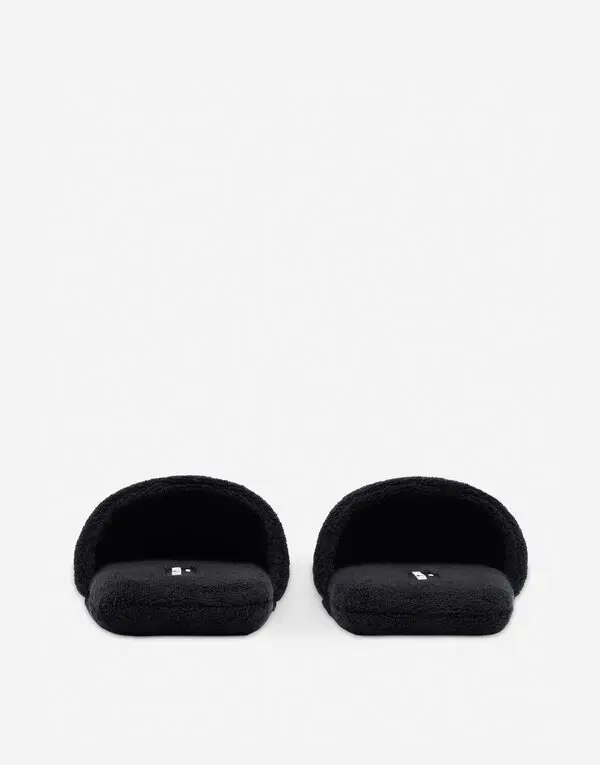 Dolce & Gabbana Cotton Terry Slippers - Multicolor