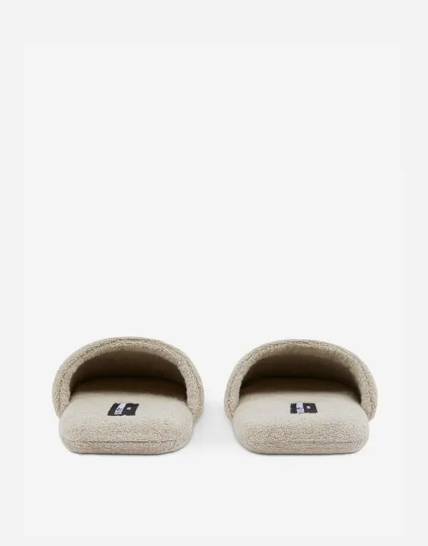 Dolce & Gabbana Cotton Terry Slippers - Multicolor