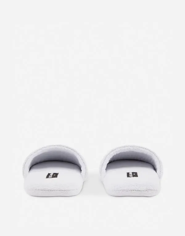 Dolce & Gabbana Cotton Terry Slippers - Multicolor