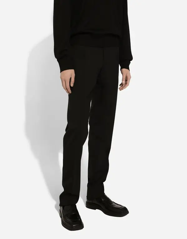 Dolce & Gabbana Tailored Stretch Wool Trousers
