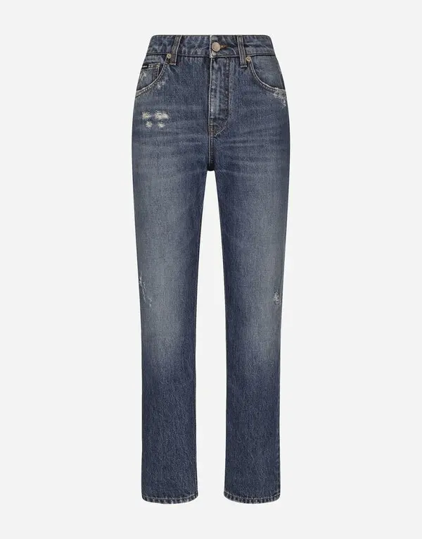 Dolce & Gabbana Boyfriend Jeans - Multicolor